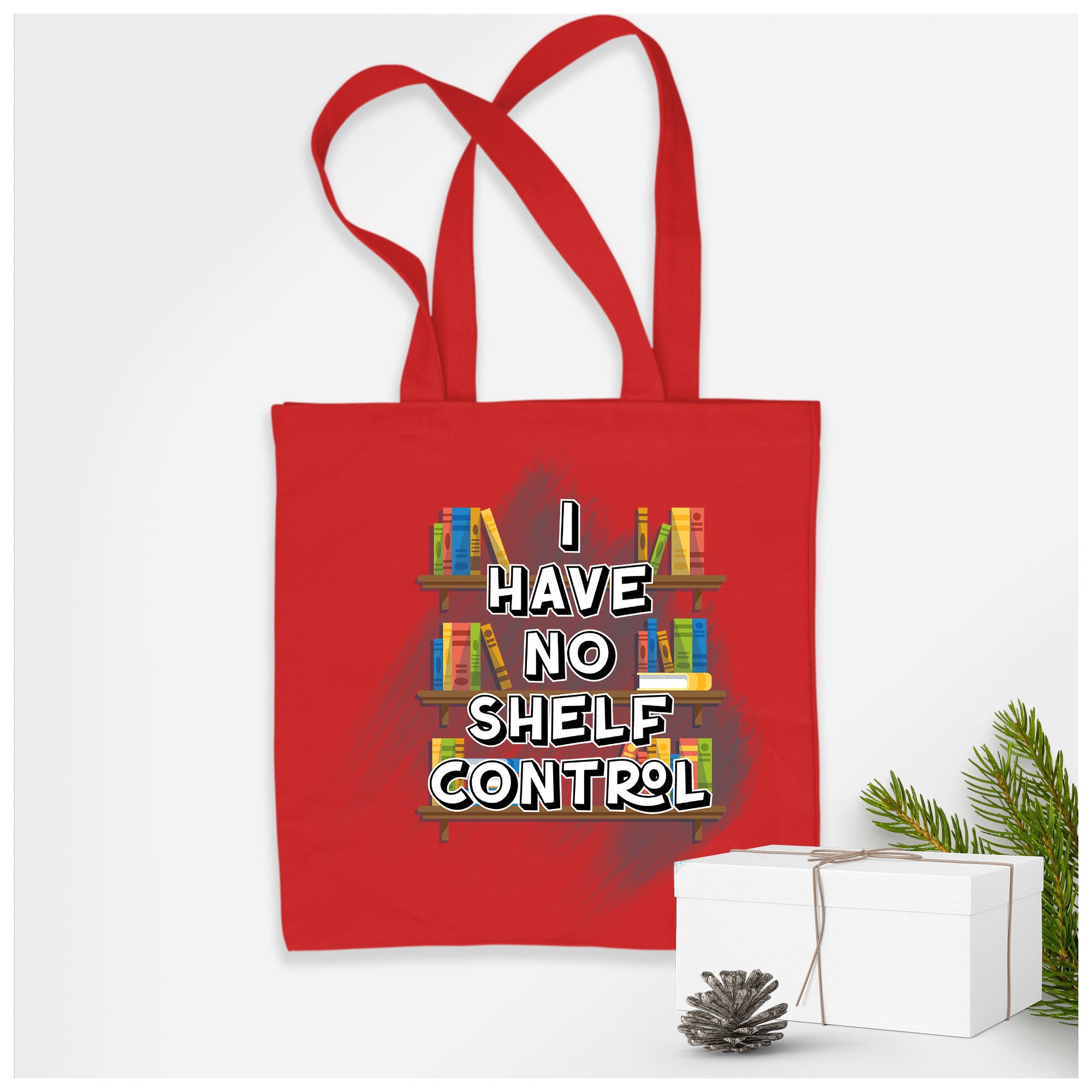 I Have No Shelf Control Tote Bag ,book Lover Tote Bag, Flower Tote Bag ...