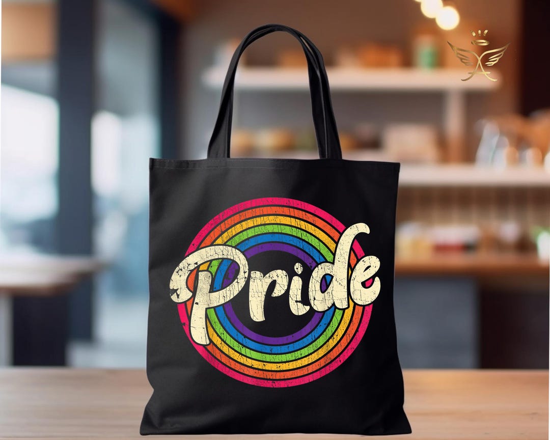 Rainbow Pride Cotton Tote Bag – LGBTQ+ Accessories - Etsy