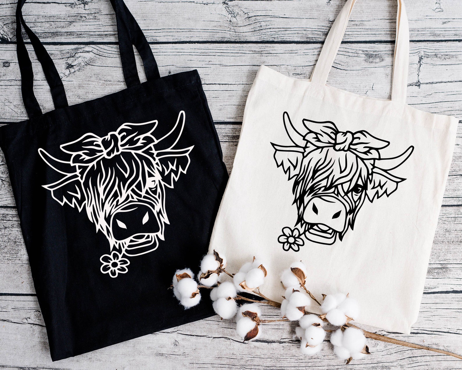 Highland Cow Tote Bag, Highland Cow Gift,tote Bag, Shopper Bag, Bag for ...