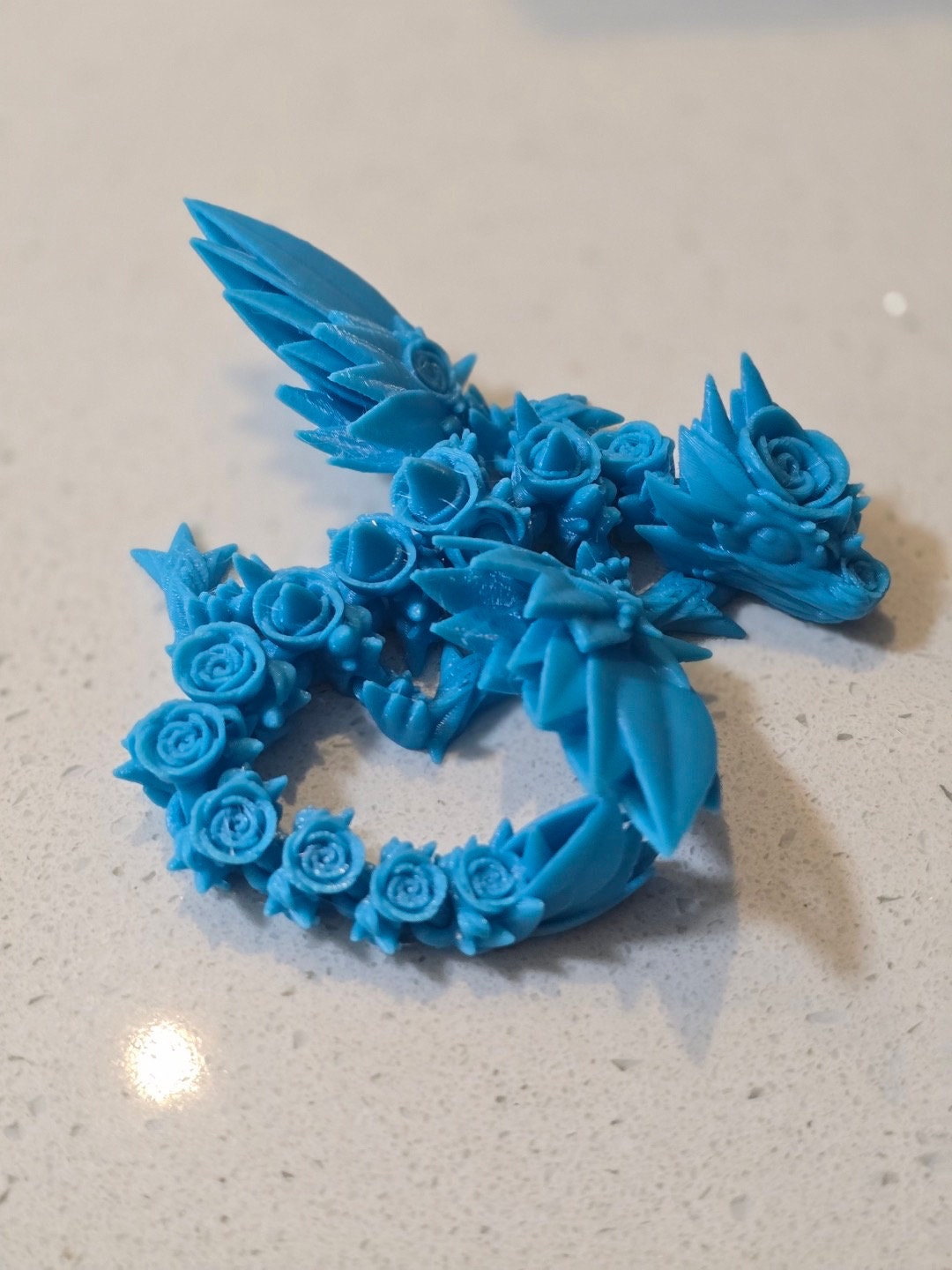 3D Printed Dragon - Etsy
