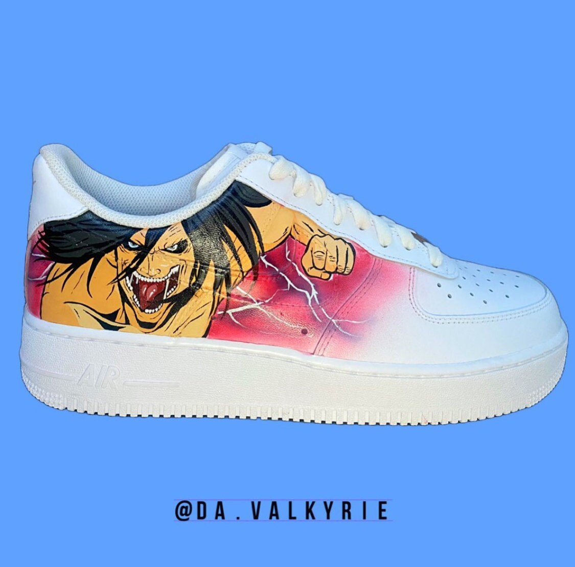 Attack on Titan Customs Shoes - Etsy