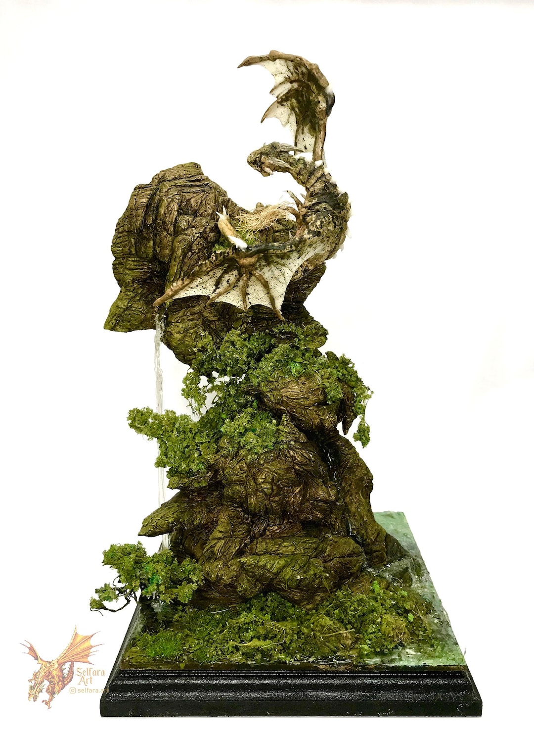 Dragon Nest Diorama, Diorama, Fantasy Diorama, Dragon Figure - Etsy