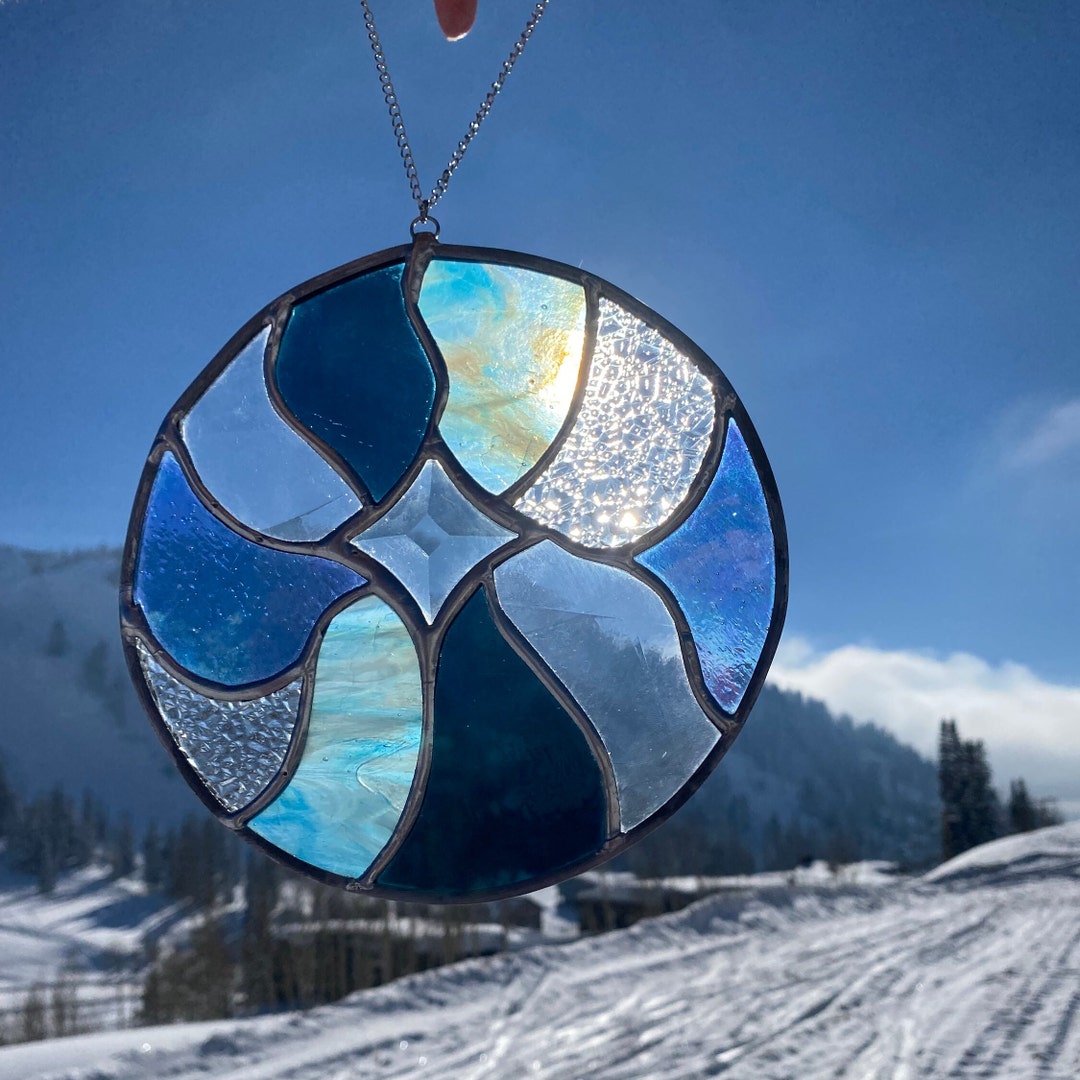 Sidewinder Prism Stained Glass - Etsy