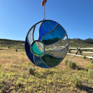 Peruvian Agate Geode Stained Glass - Etsy