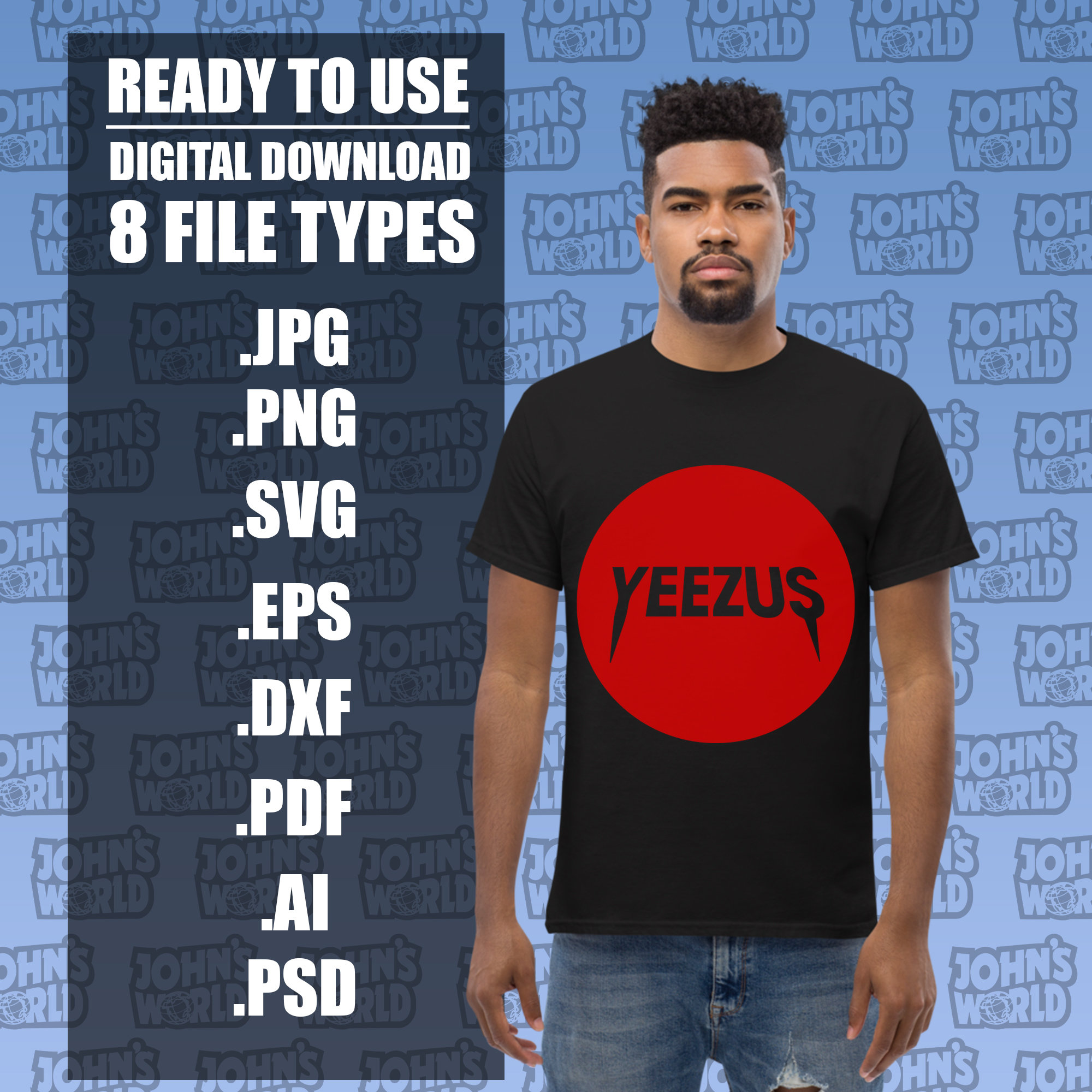 Kanye Yeezus Vector Logo for T-shirts/stickers/cricut/silhouette Layer ...