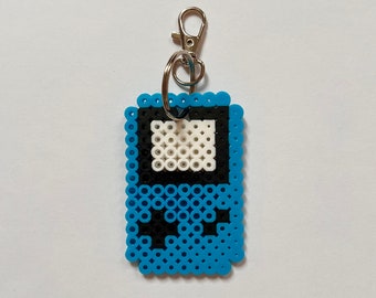 Gameboy Perler Bead Keychain - Etsy
