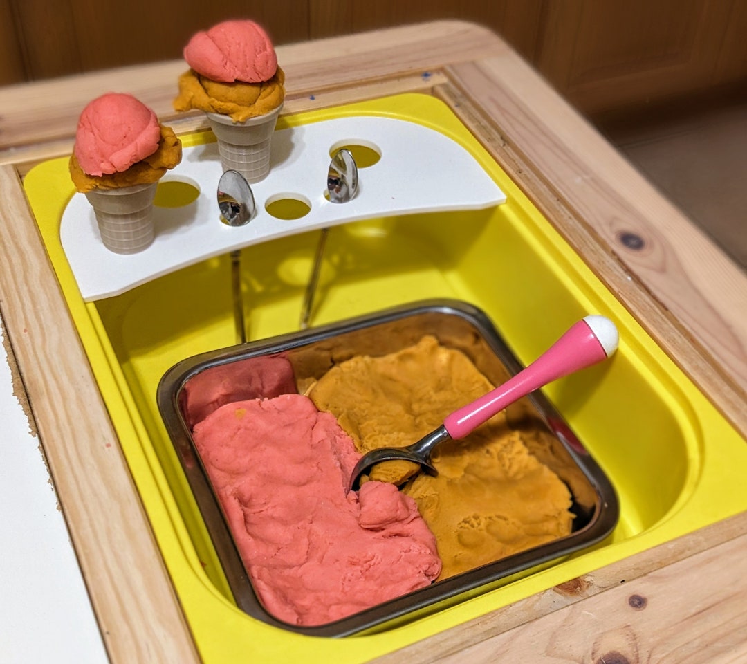 Flisat Ice Cream Counter Insert / Trofast Insert / Sensory Play ...