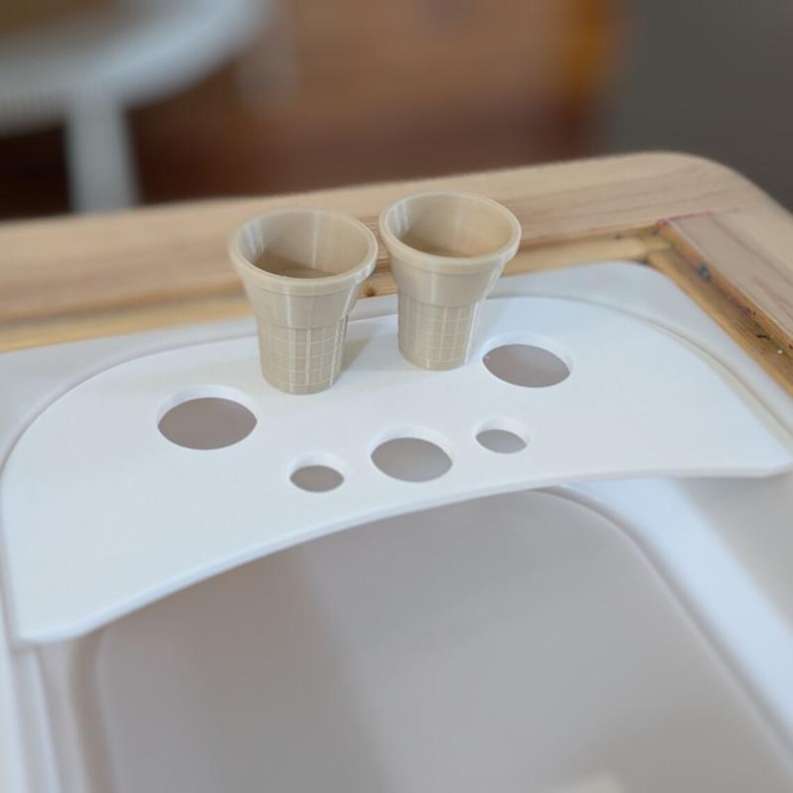 Flisat Ice Cream Counter Insert / Trofast Insert / Sensory Play ...