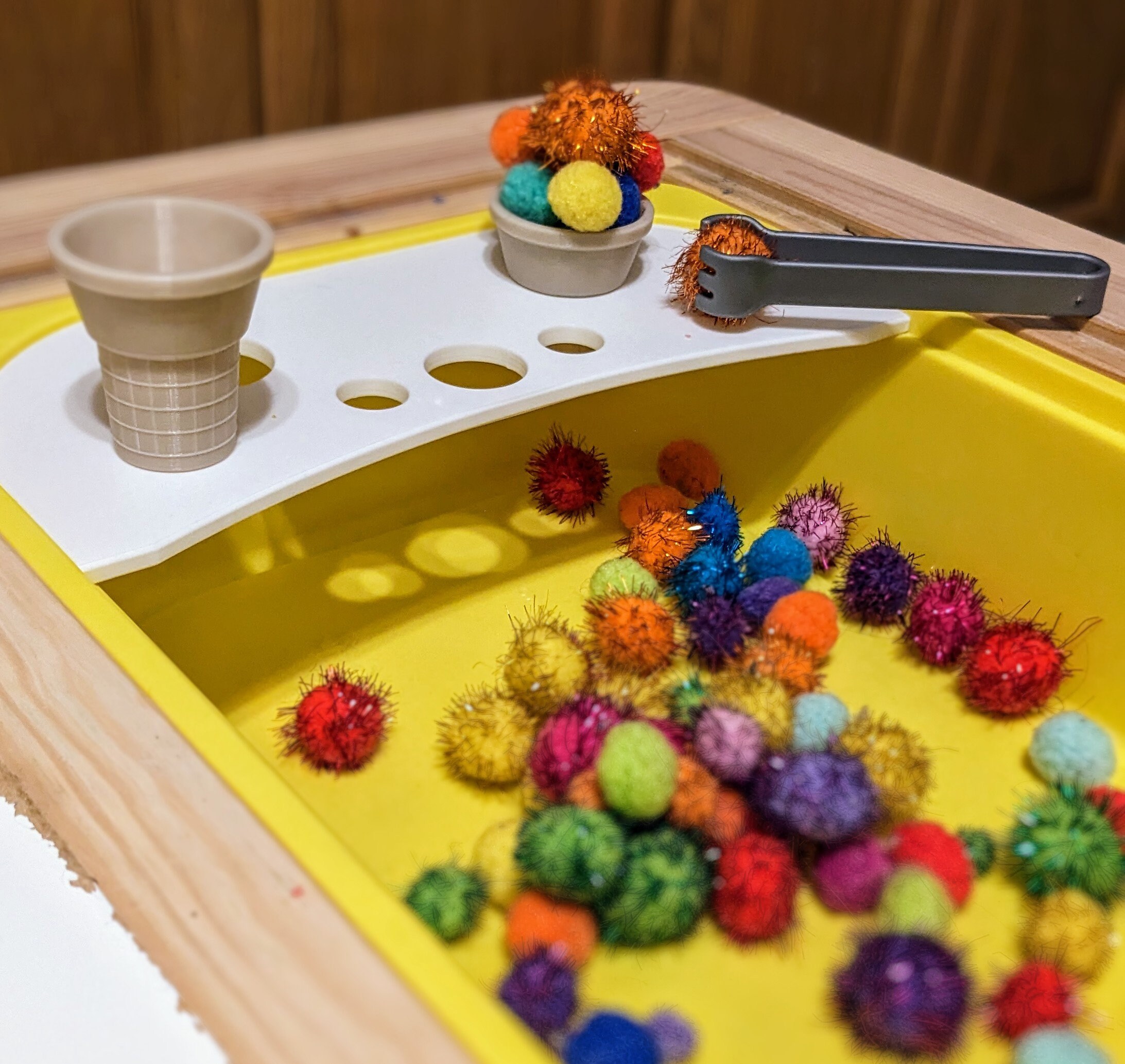Flisat Ice Cream Counter Insert / Trofast Insert / Sensory Play ...