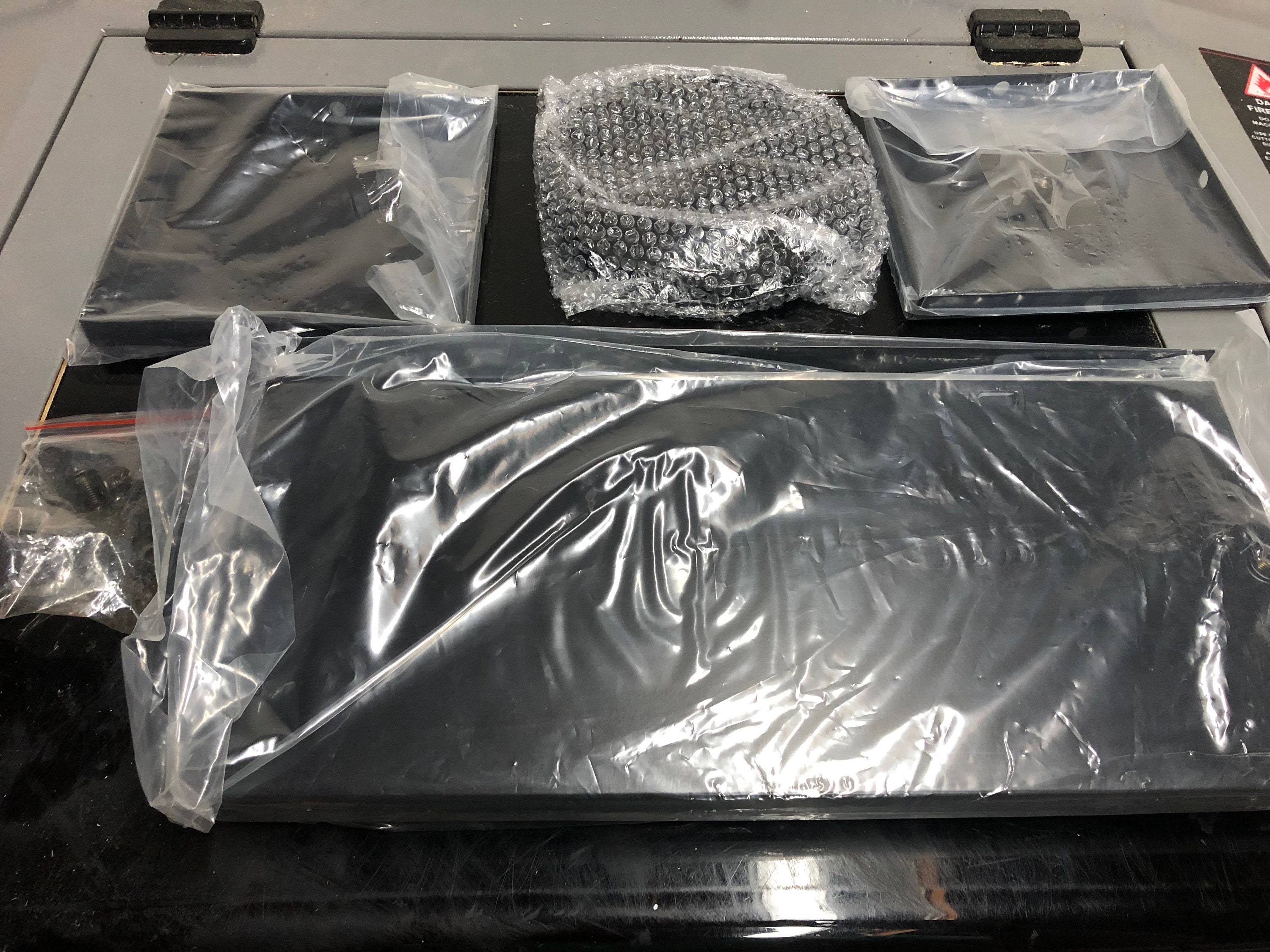 Metal All Black 4-sided Revolving Countertop Display for Magnets (6 X ...