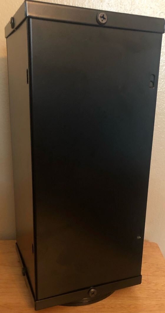 Metal All Black 4-sided Revolving Countertop Display for Magnets 6 X 14 ...