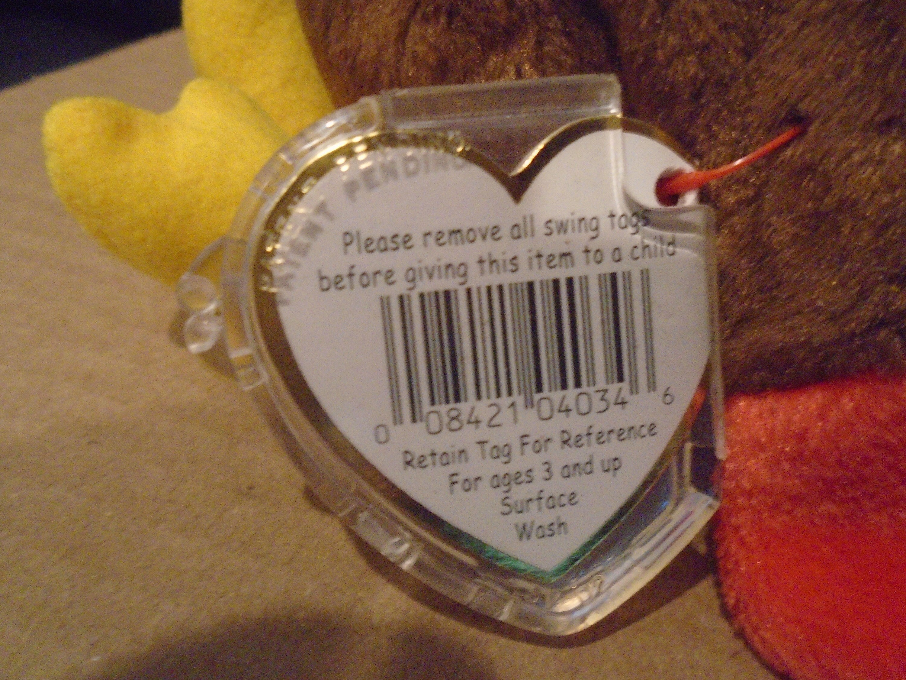 Ty Beanie Baby Gobbles the Turkey, Original, Vintage, Collectible ...