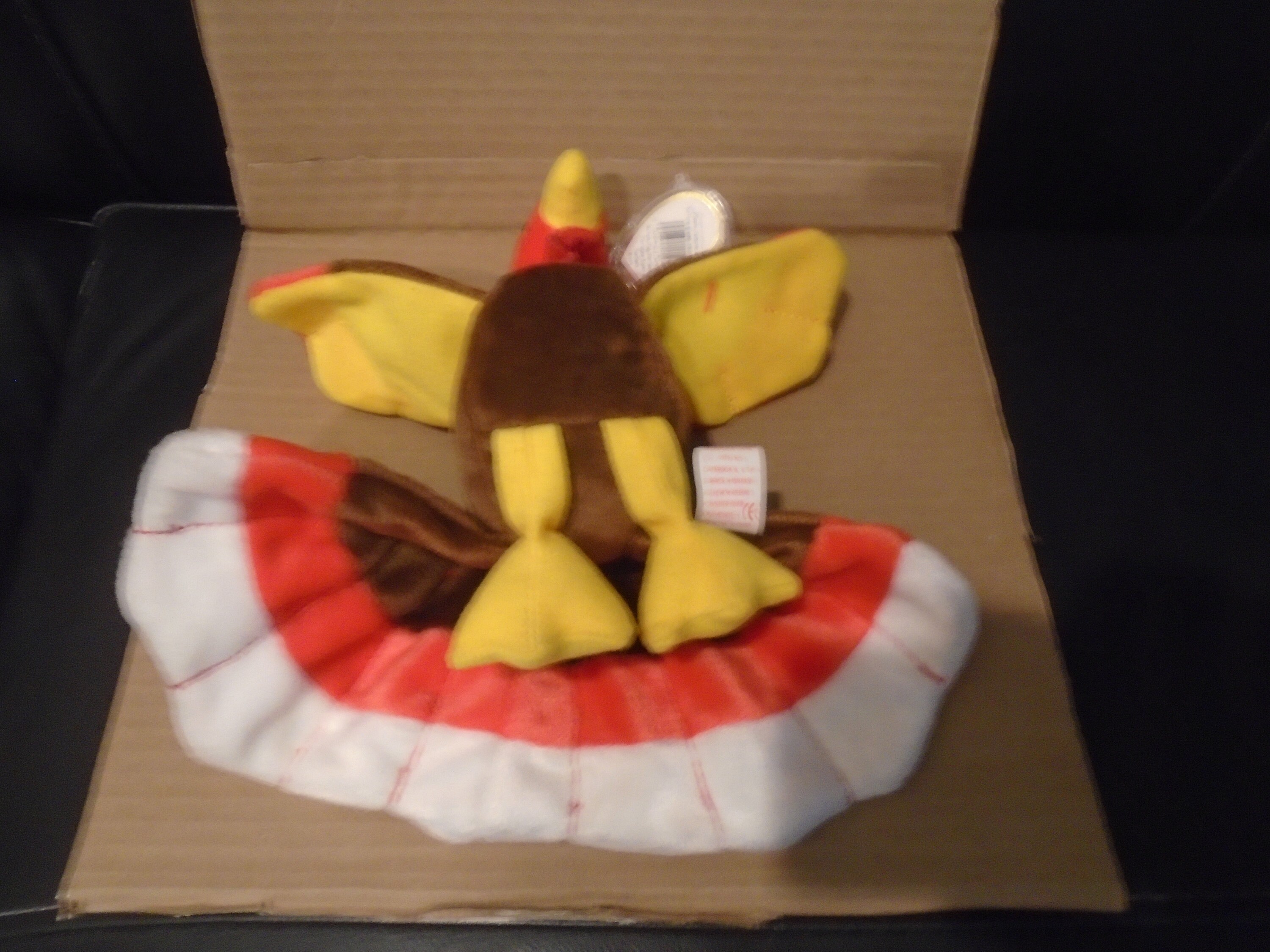 Ty Beanie Baby Gobbles the Turkey, Original, Vintage, Collectible ...