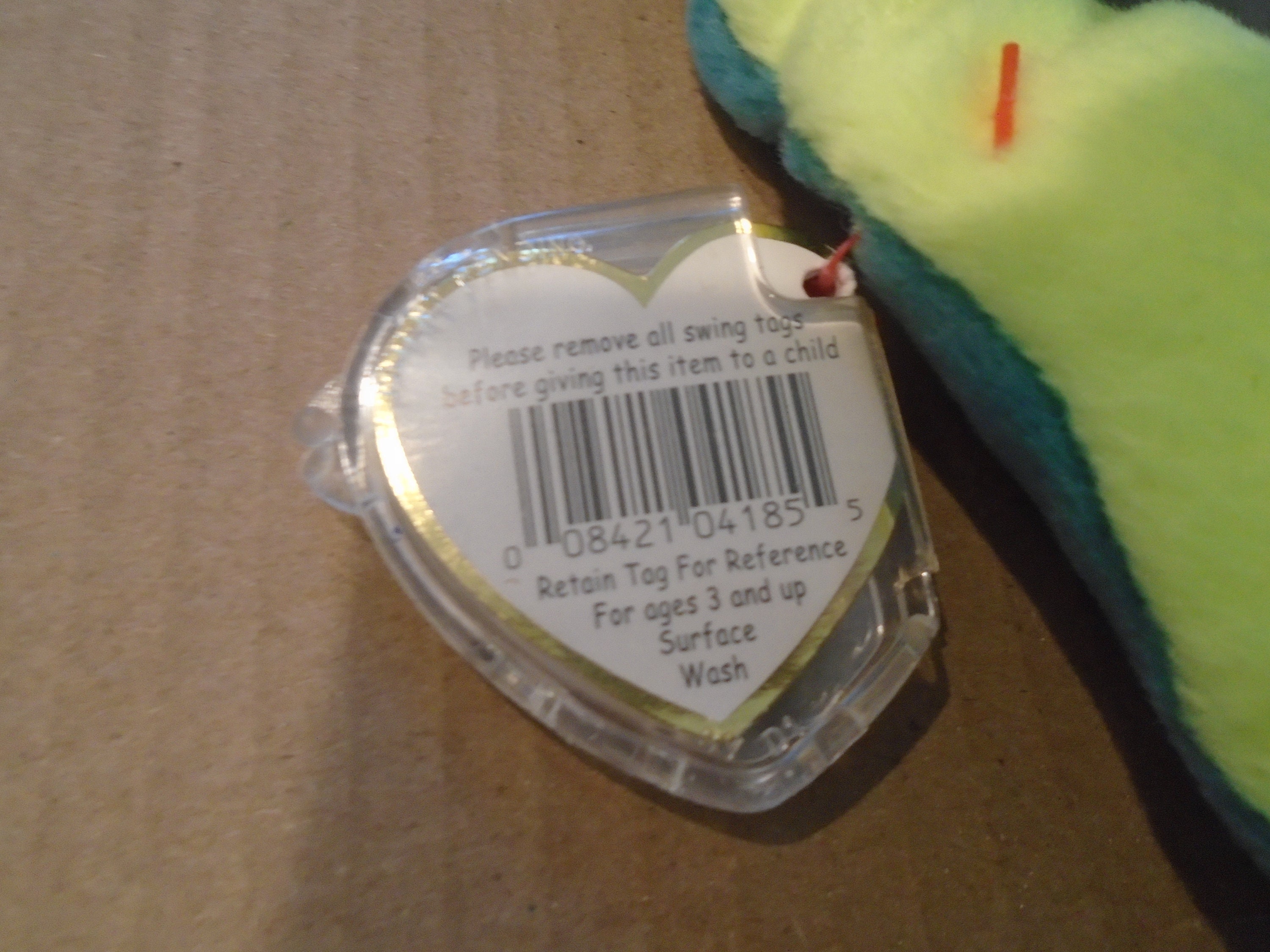 Ty Beanie Baby Hissy the Snake, Original, Vintage, Collectible Beanie ...