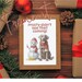 Funny Dog Christmas Card, Digital Download, Silver Lab Christmas ...