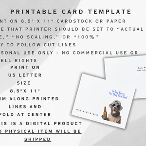 Silver Lab Birthday Card for Lab Mom Gift for Lab Lover Humor Dog Beer ...