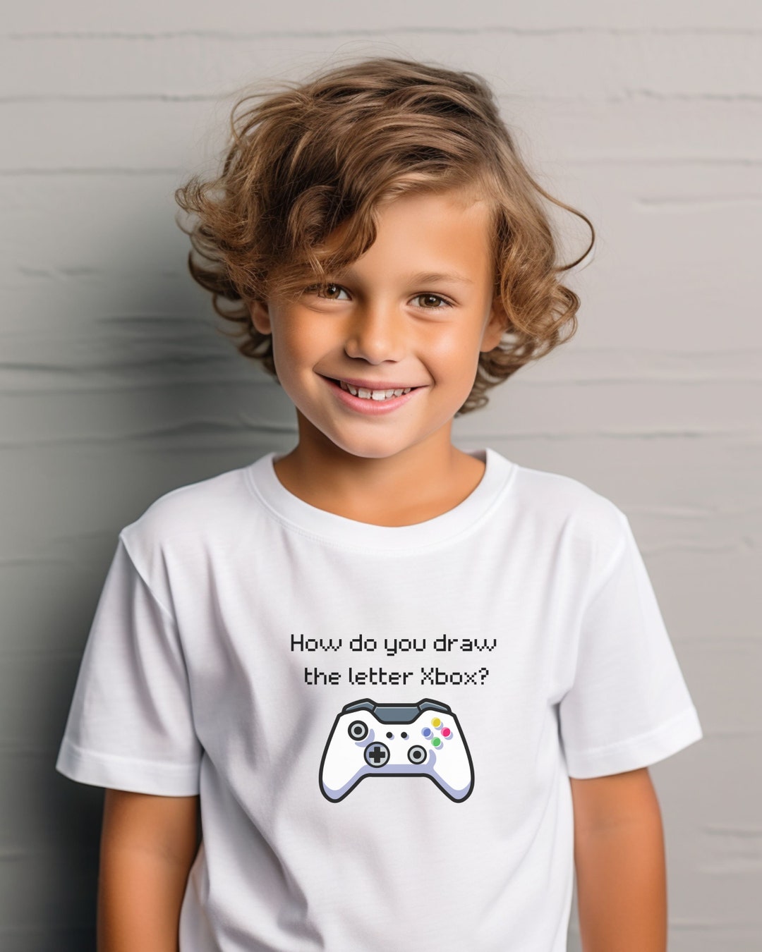 How Do You Draw the Letter Xbox Toddler Short Sleeve Tee - Etsy