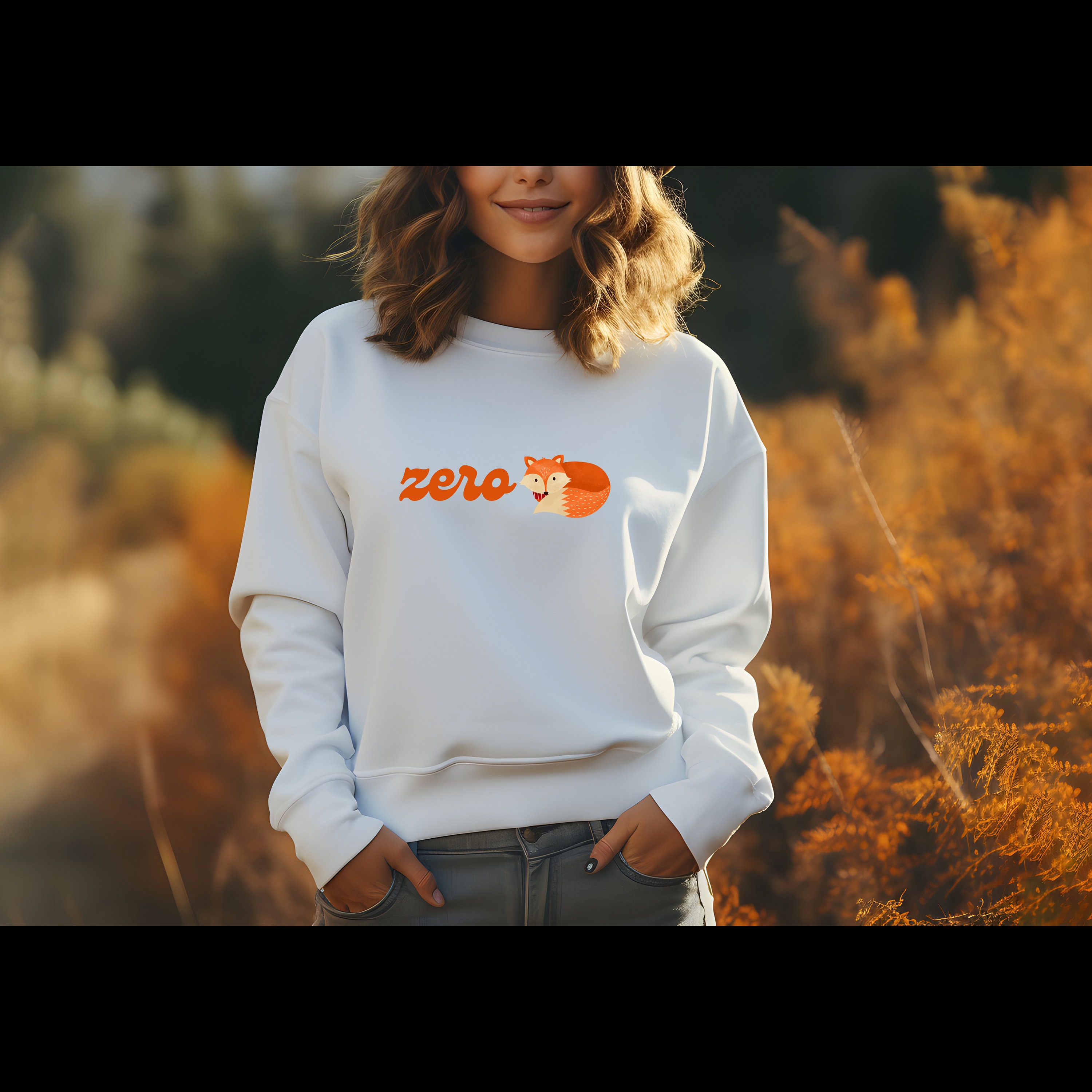 Zero F*cks Zero Fox Fed up Done Empty- Unisex Heavy Blend™ Crewneck ...