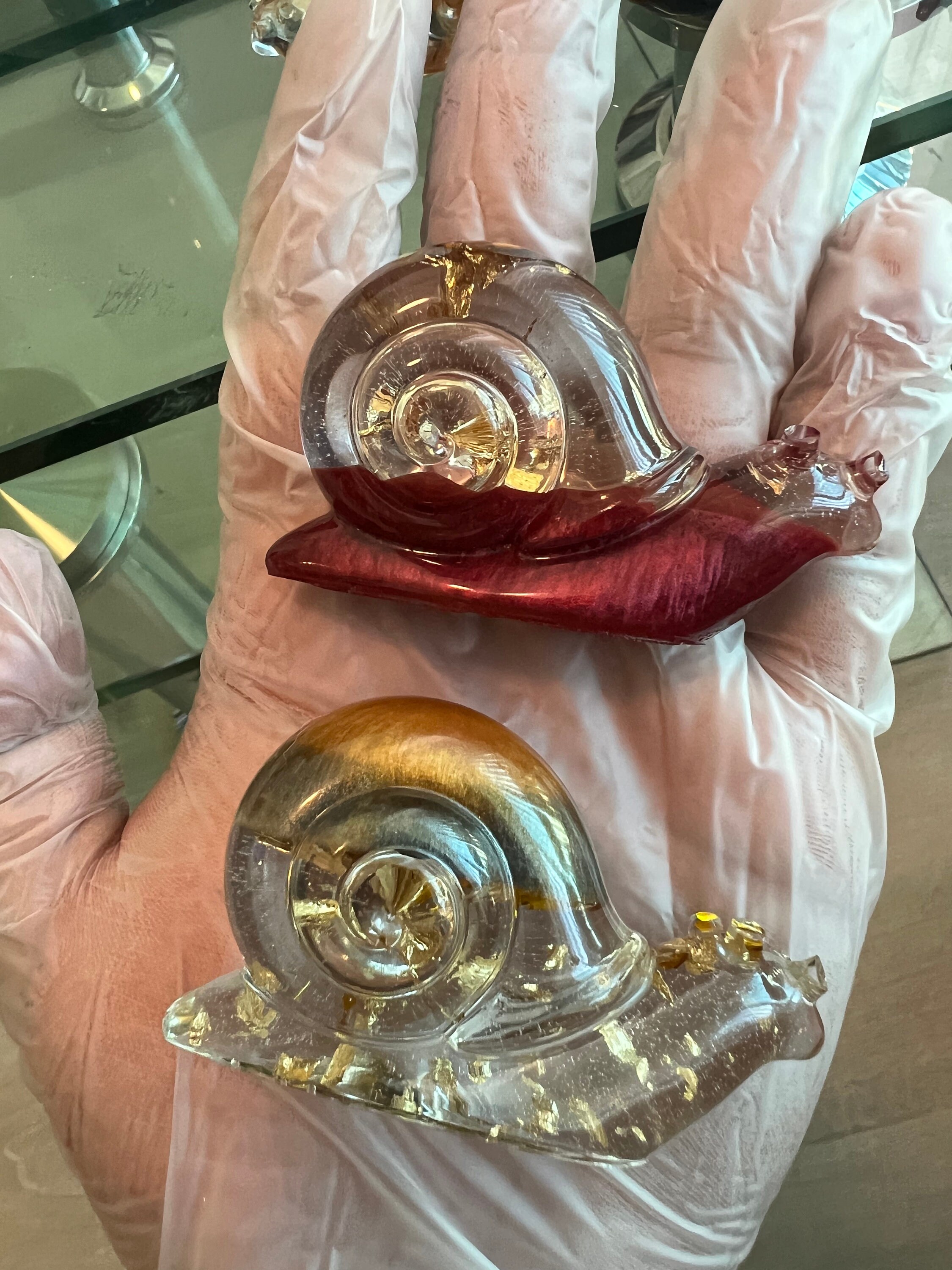 2 Snails, Transparent and Cute Snails Chosen at Random, Beautiful ...