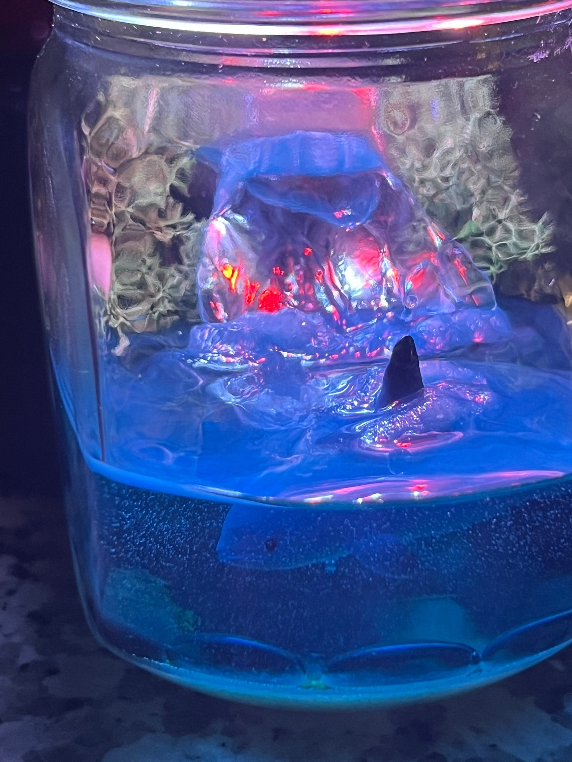Ocean Lamp, Encapsulated Landscape Lamp or Mini Terrarium. - Etsy