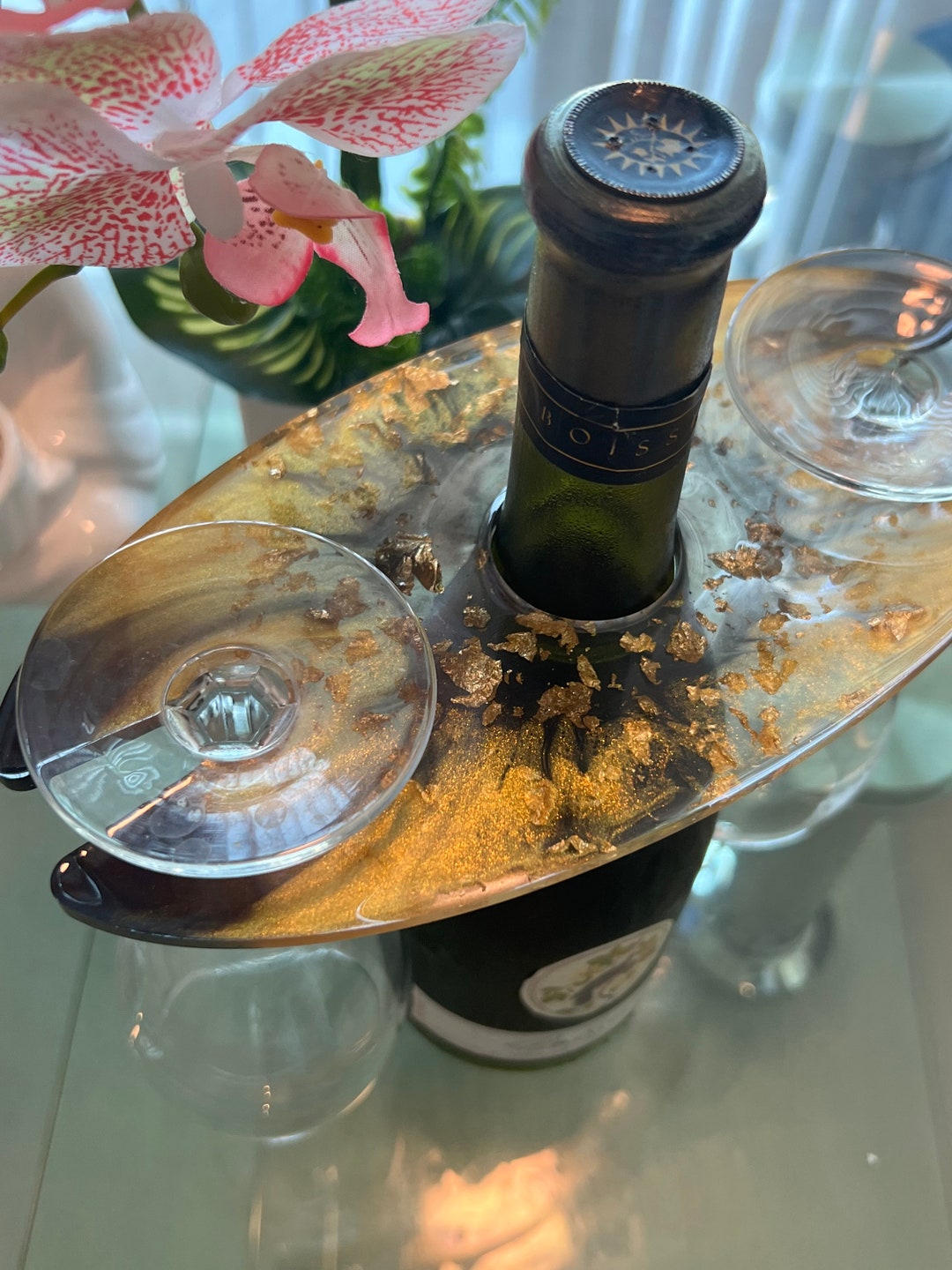 Mystical Butler, Bottle Butler, Wine Glass Caddy, Bar Bottle Holder ...