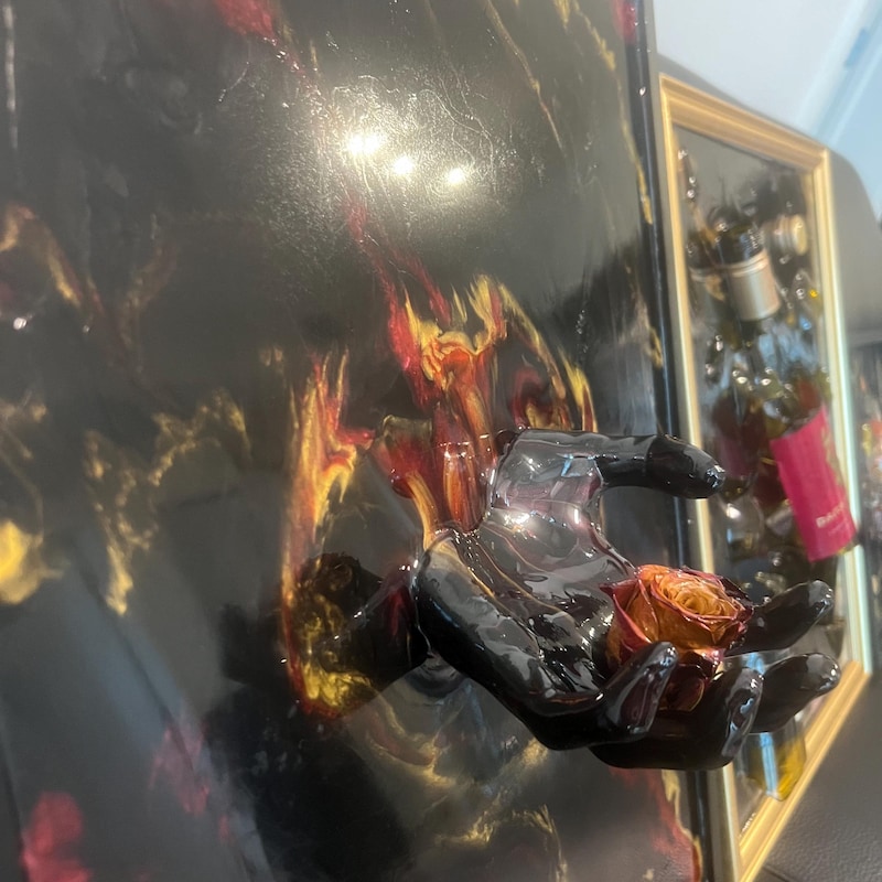 Hand Painting Flower Box - Etsy