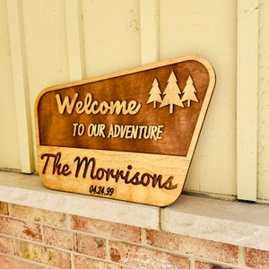 Custom USA National Parks Sign | Personalized Wedding Sign | National ...