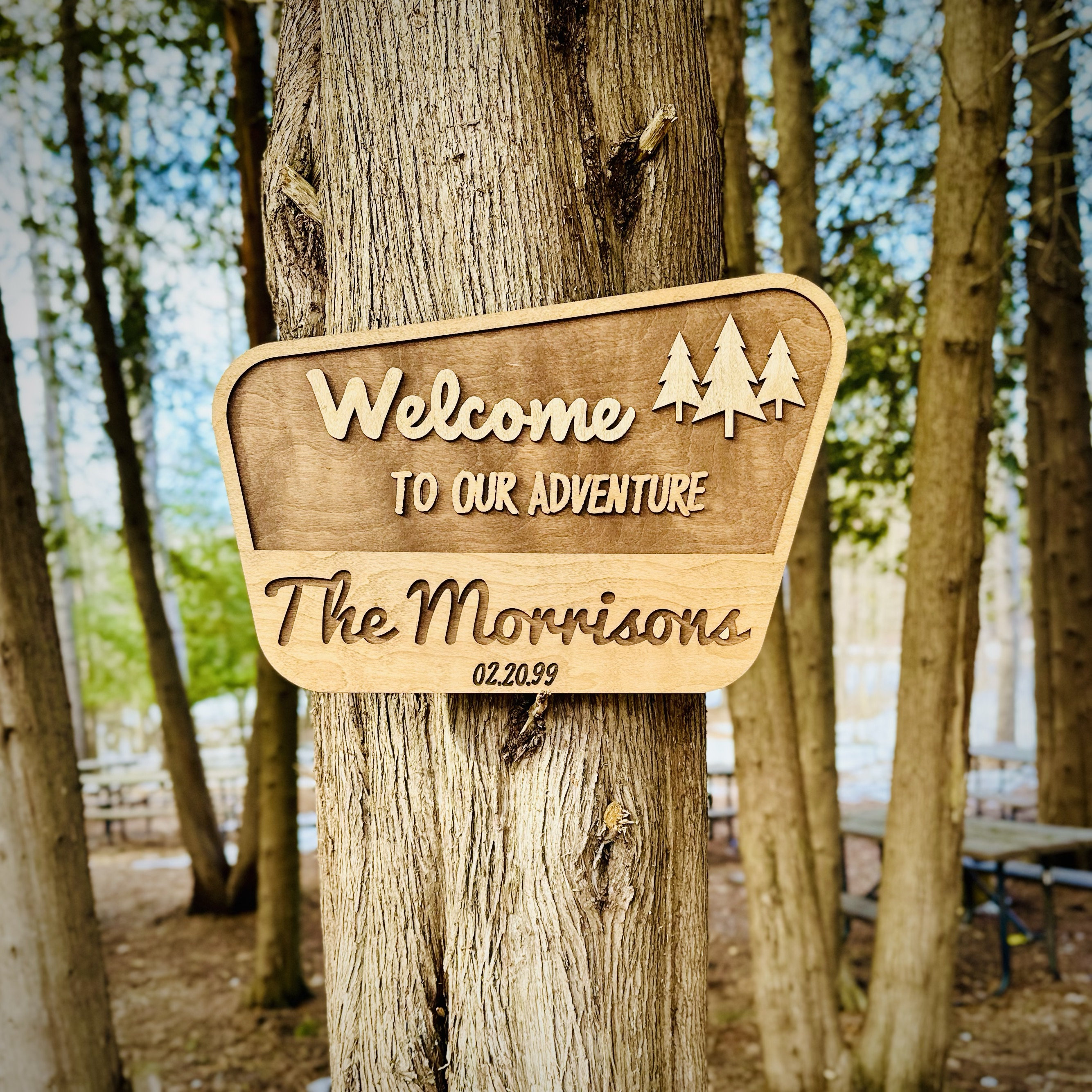 Custom USA National Parks Sign Personalized Wedding Sign National Park ...