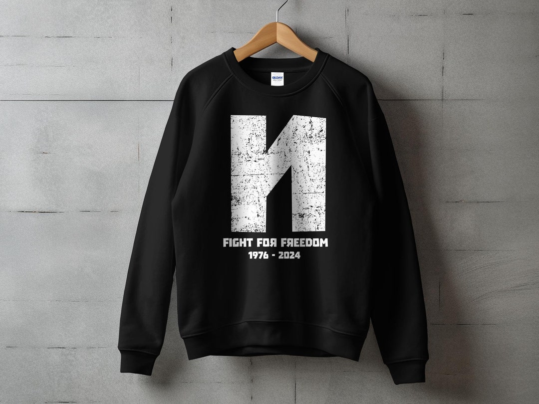 Navalny Hoodie Sweatshirt Fight for Freedom Graphic Print, Bold ...