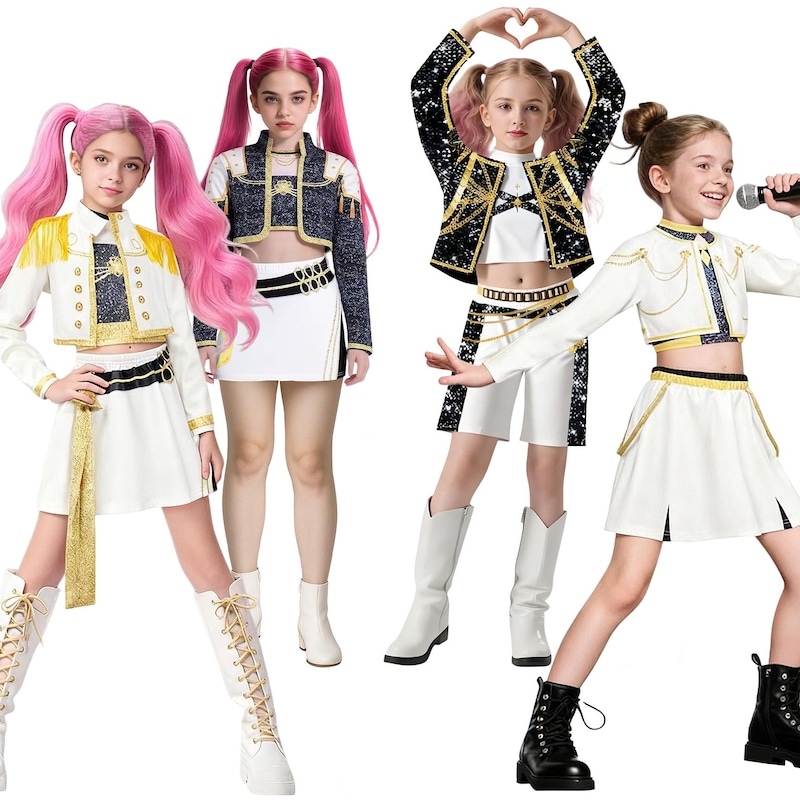 Kpop demon hunters costume rumi - Etsy Polska