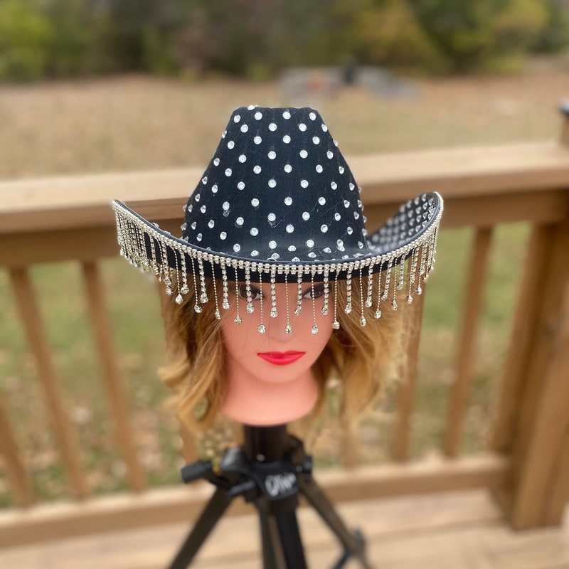 Rhinestone Cowboy Hat - Etsy