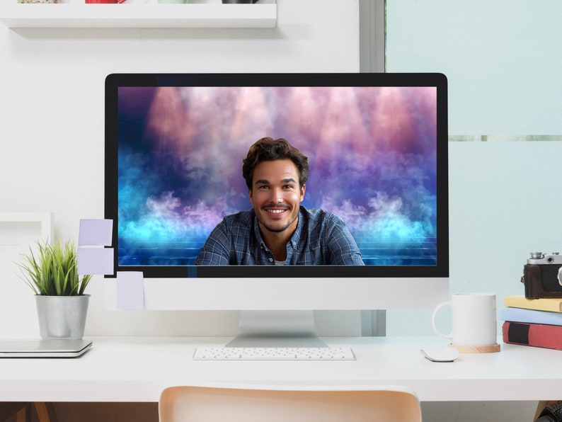 30 Beautiful Zoom Backgrounds, PC Wallpaper Set Two - Etsy