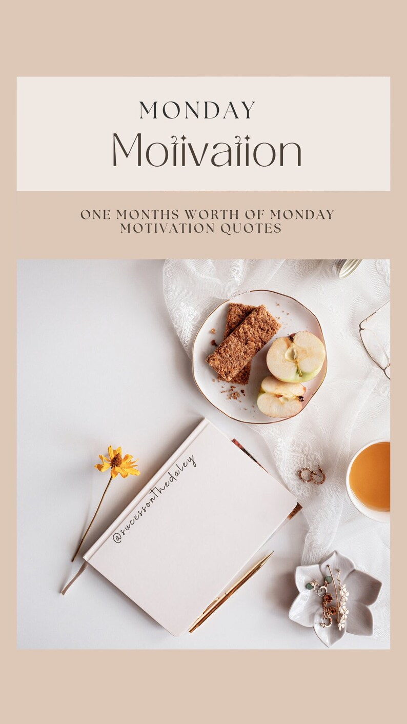 Motivational Monday Facebook Story Posts - Etsy