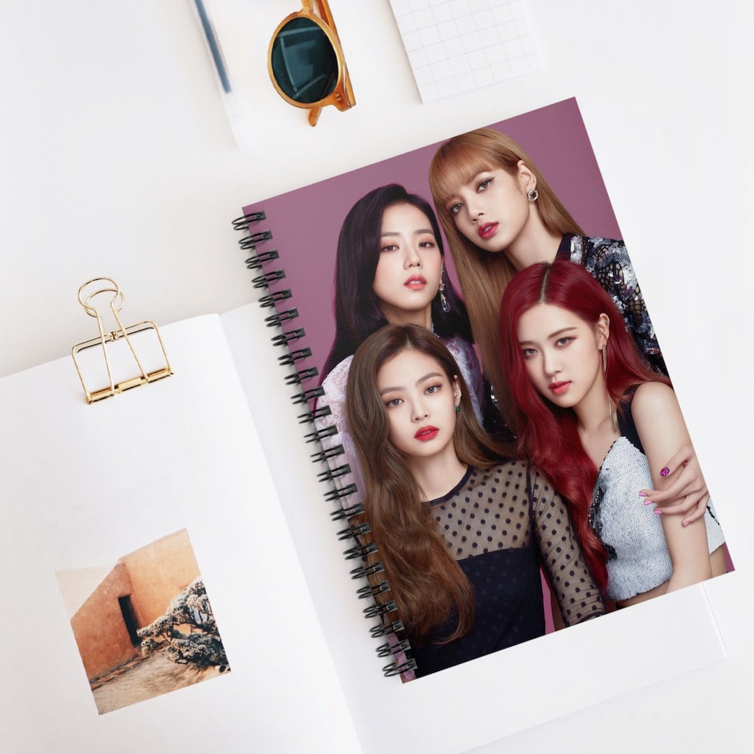 Blackpink Notebook Blackpink Spiraled Notebook Blackpink - Etsy
