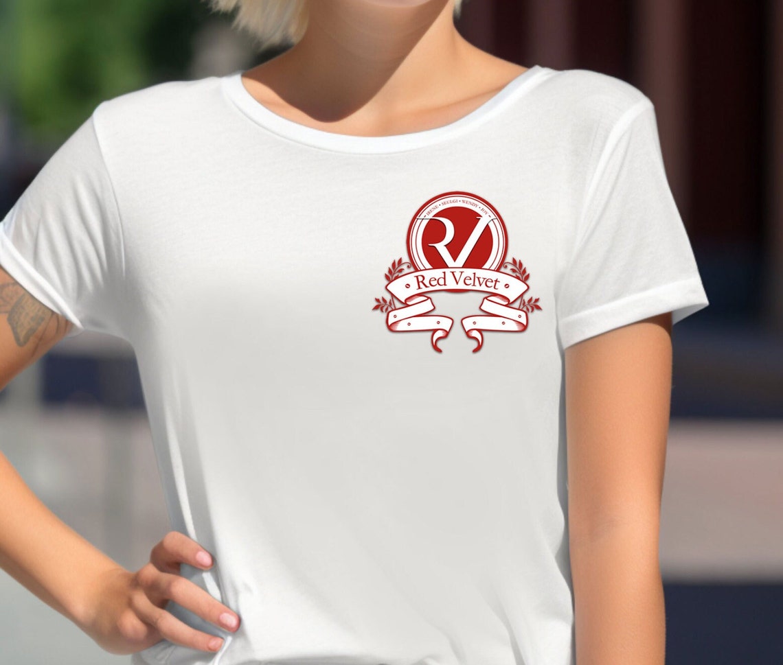 Red Velvet Fancy Logo Shirt, Red Velvet Kpop, Red Velvet Kpop Merch ...