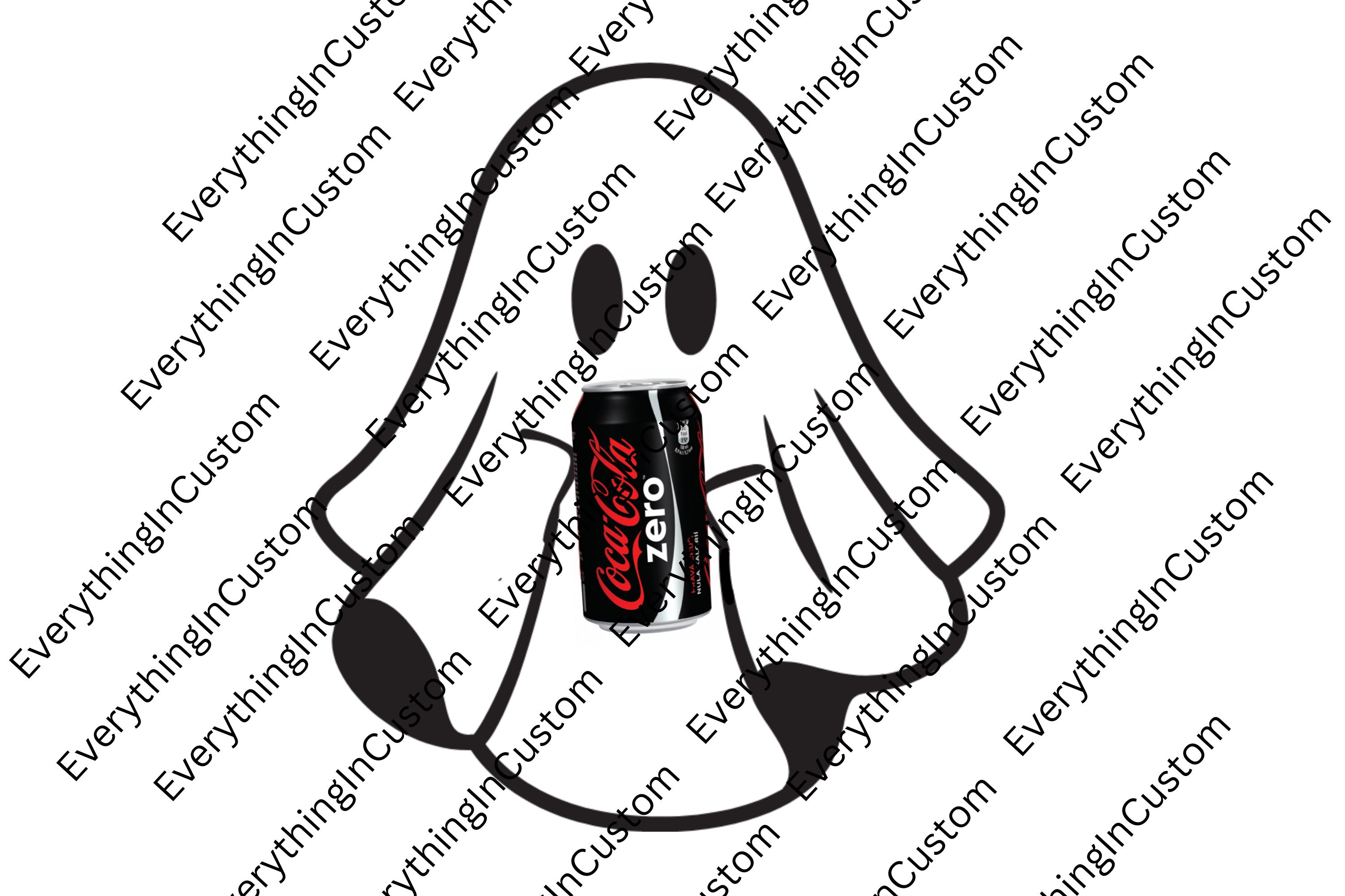 Coke Zero Ghost PNG, Coke Zero Ghost, Cute Ghost Halloween, Halloween ...