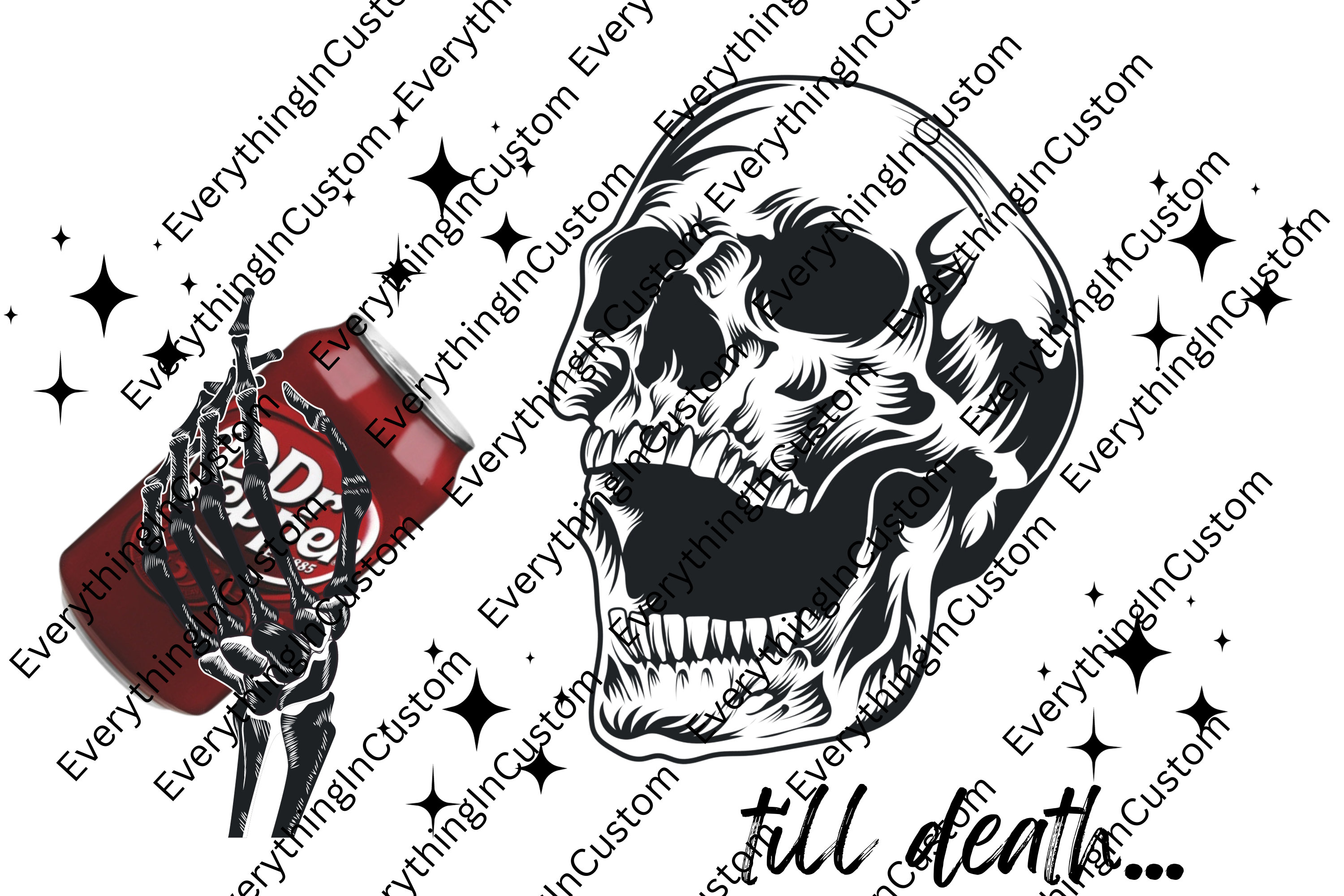 Til Death Dr Pepper PNG, Skeleton Dr Pepper PNG, Halloween Dr. Pepper ...
