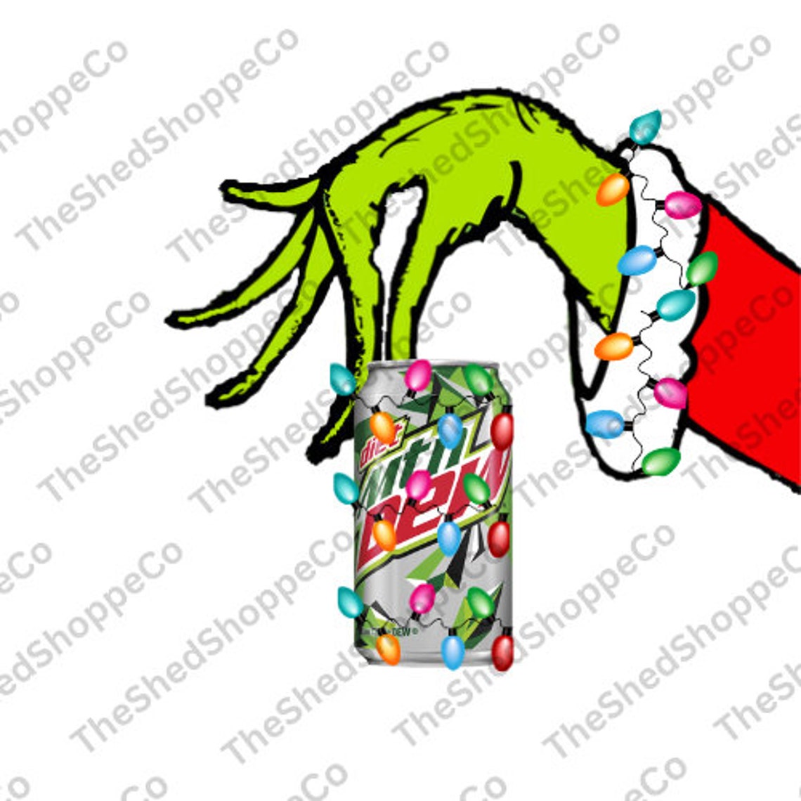 Grinch Hand Holding Diet Mtn Dew Png, Grinch Png, Diet Mtn Dewpng ...