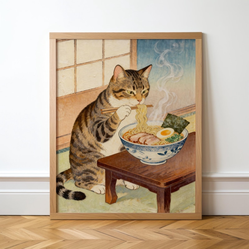 Eating Wall Paintings - Etsy