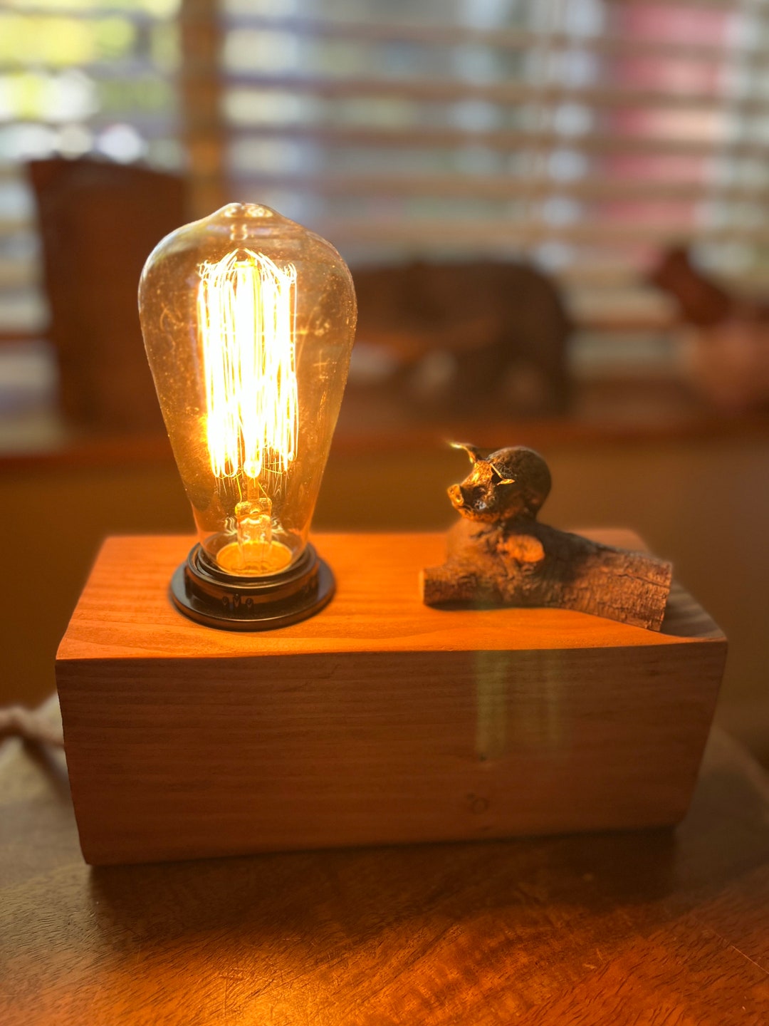 Handmade Touch Control Table Lamp - Etsy