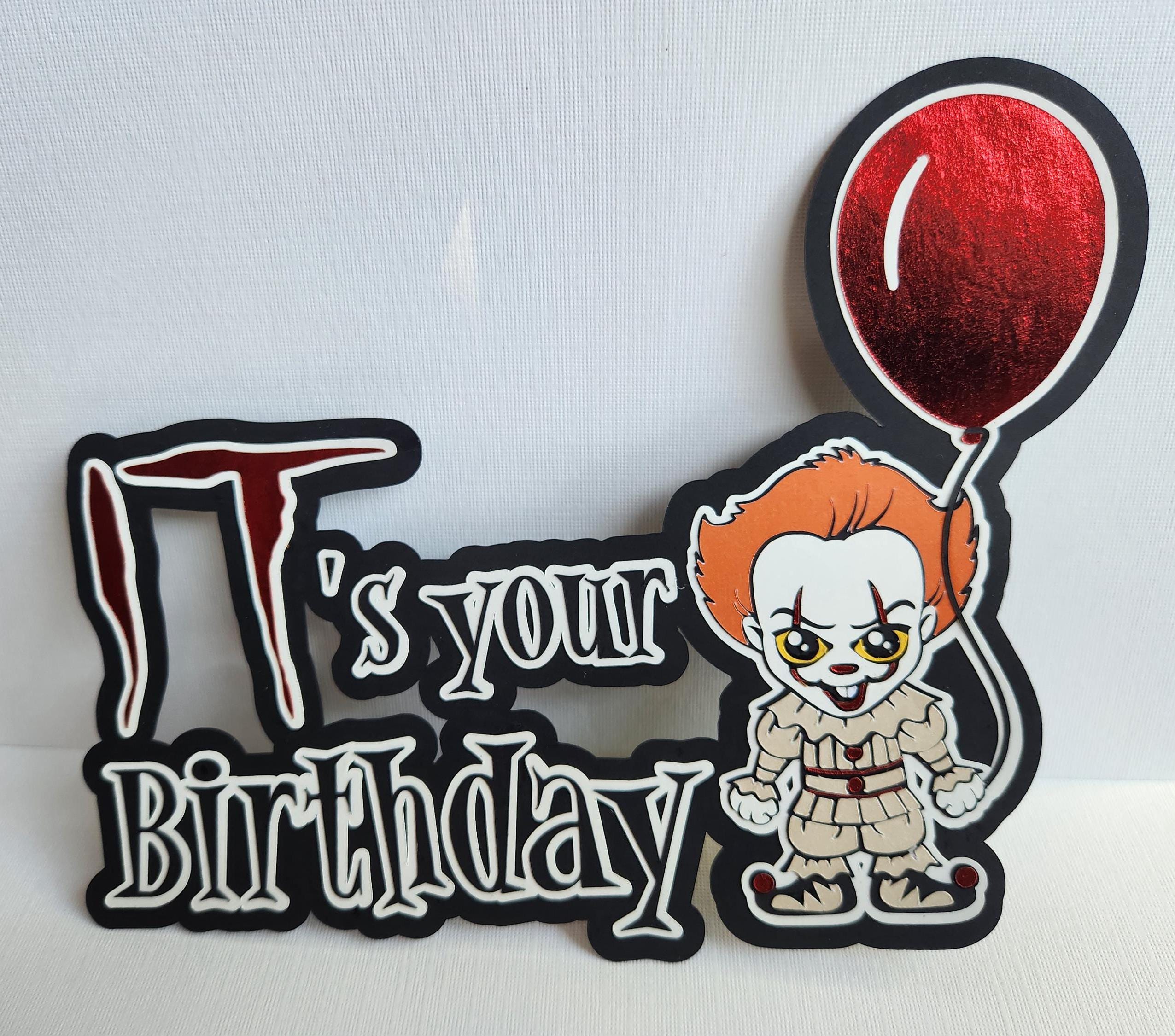 It's Your Birthday Cake Topper Clown Birthday, Clown Birthday ...