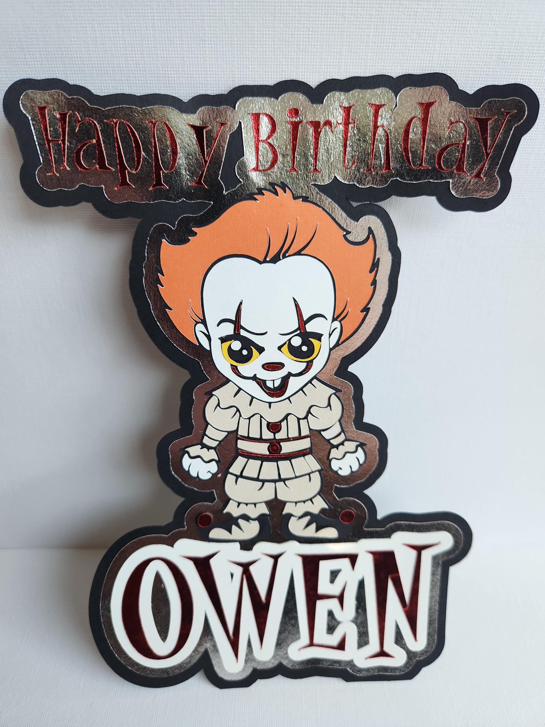 It's Your Birthday Cake Topper - Clown Birthday, Clown Birthday ...
