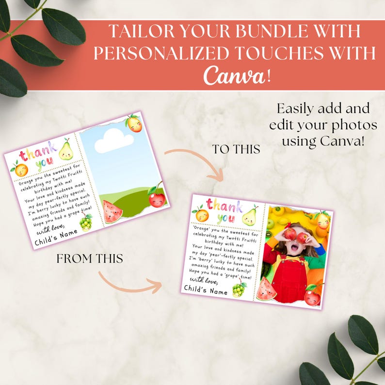 Twotti Fruitti Birthday Party Bundle | Fun Fruit Party Printables | 2nd ...
