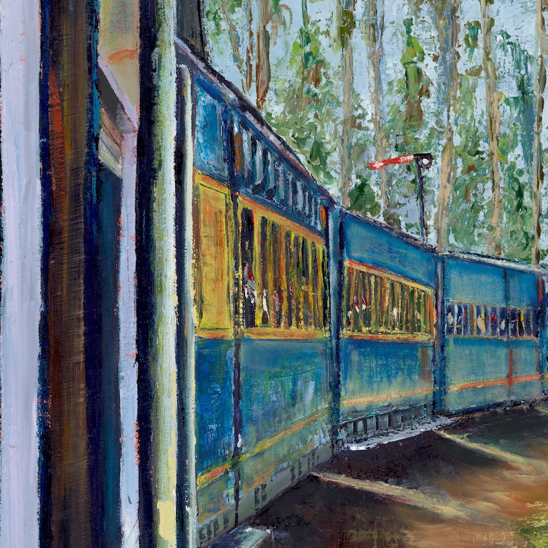 LIMITED EDITION Archival Fine Art Print of the Train, Journey Inspired ...