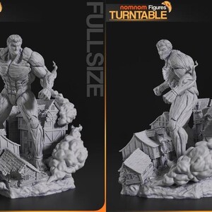 Armored Titan Aot Large Scale Professionally Painted & Unpainted Model ...