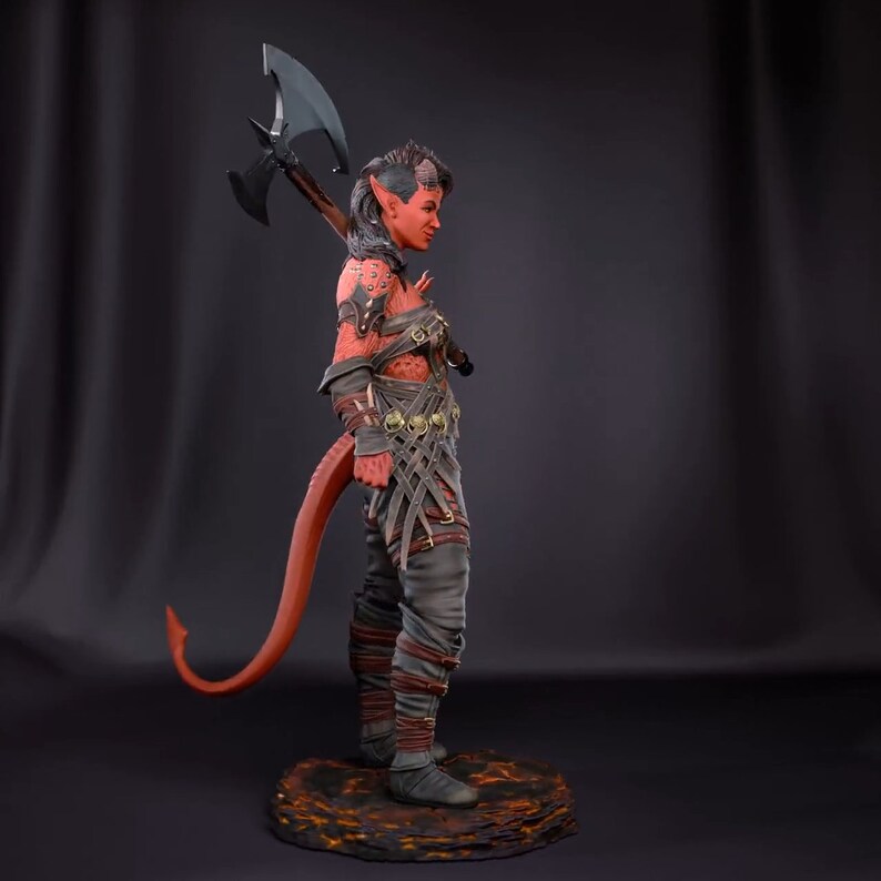 Karlach Baldurs Gate 3 Painted Unpainted Model Kit Gaming and Media ...