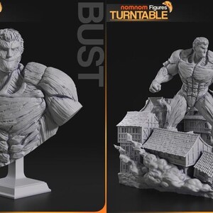 Armored Titan Aot Large Scale Professionally Painted & Unpainted Model ...