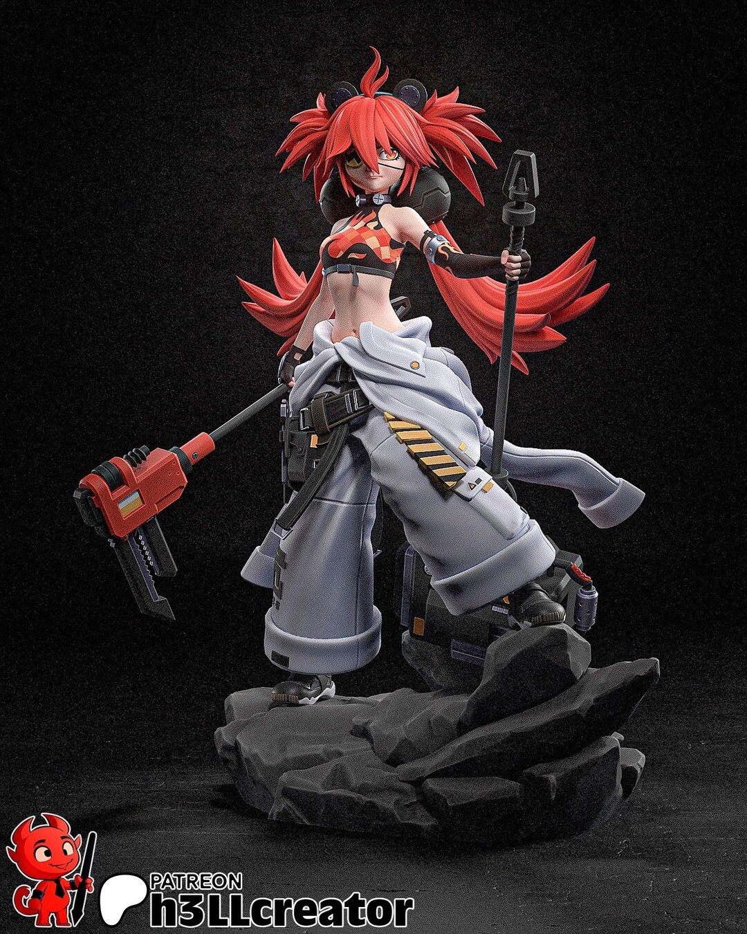 Koleda Zenless Zone Zero Large Scale Professionally Painted & Unpainted ...