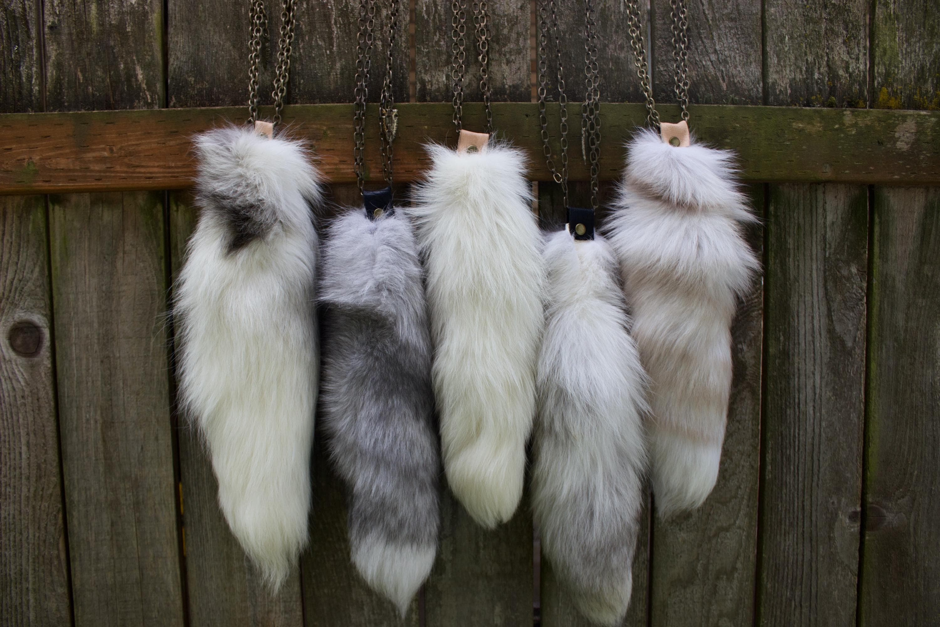 Animalia Chained Fox Tails - Etsy