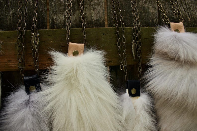 Animalia Chained Fox Tails - Etsy